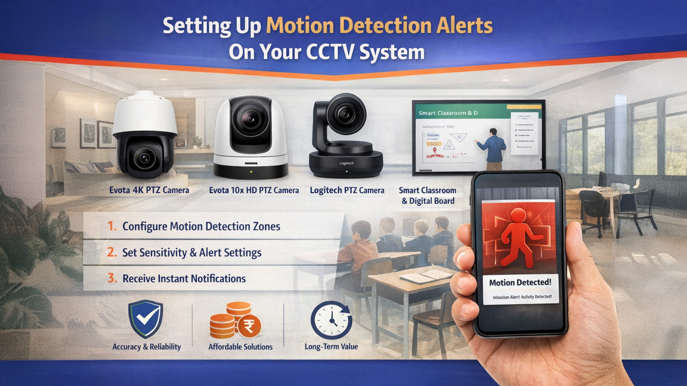 How to Set Up Motion Detection Alerts on CCTV | GoLive eTechnologies