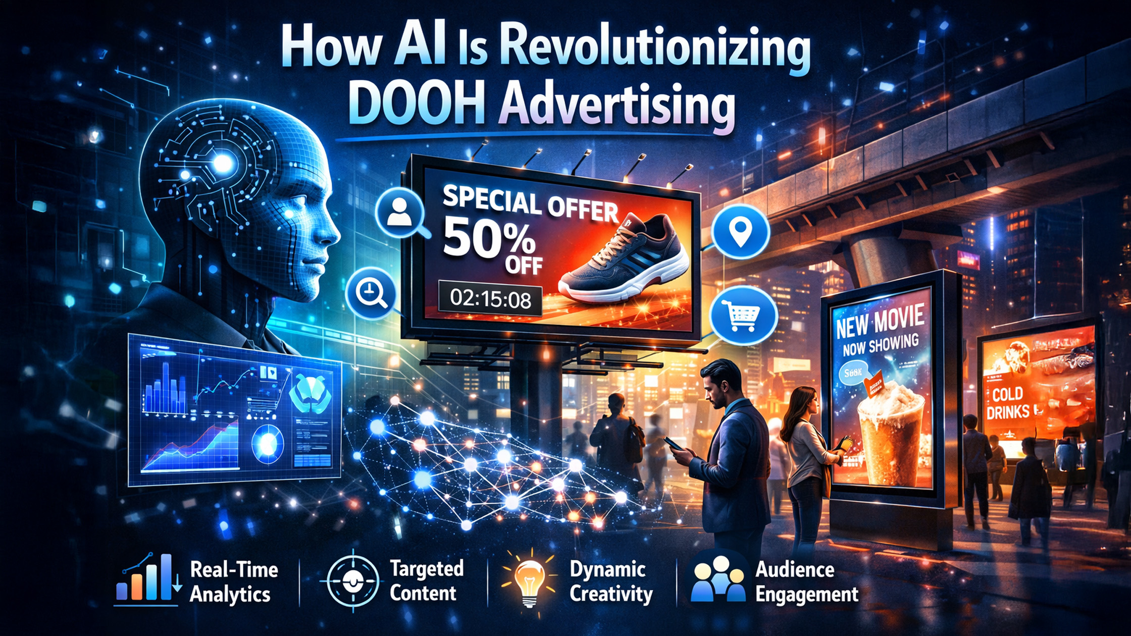 AI in DOOH Advertising | Digital Boards by GoLive eTechnologies