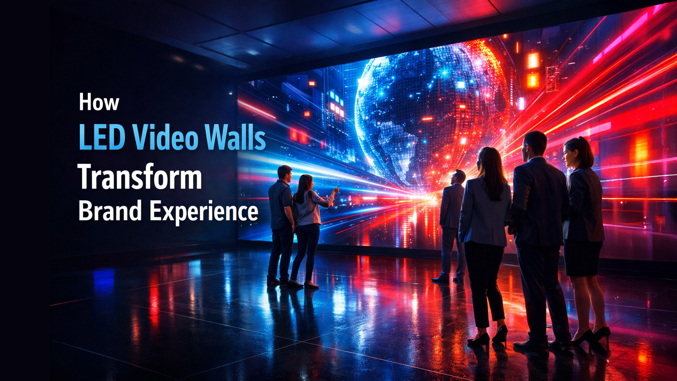 How LED Video Walls Transform Brand Experience | GoLive eTechnologies