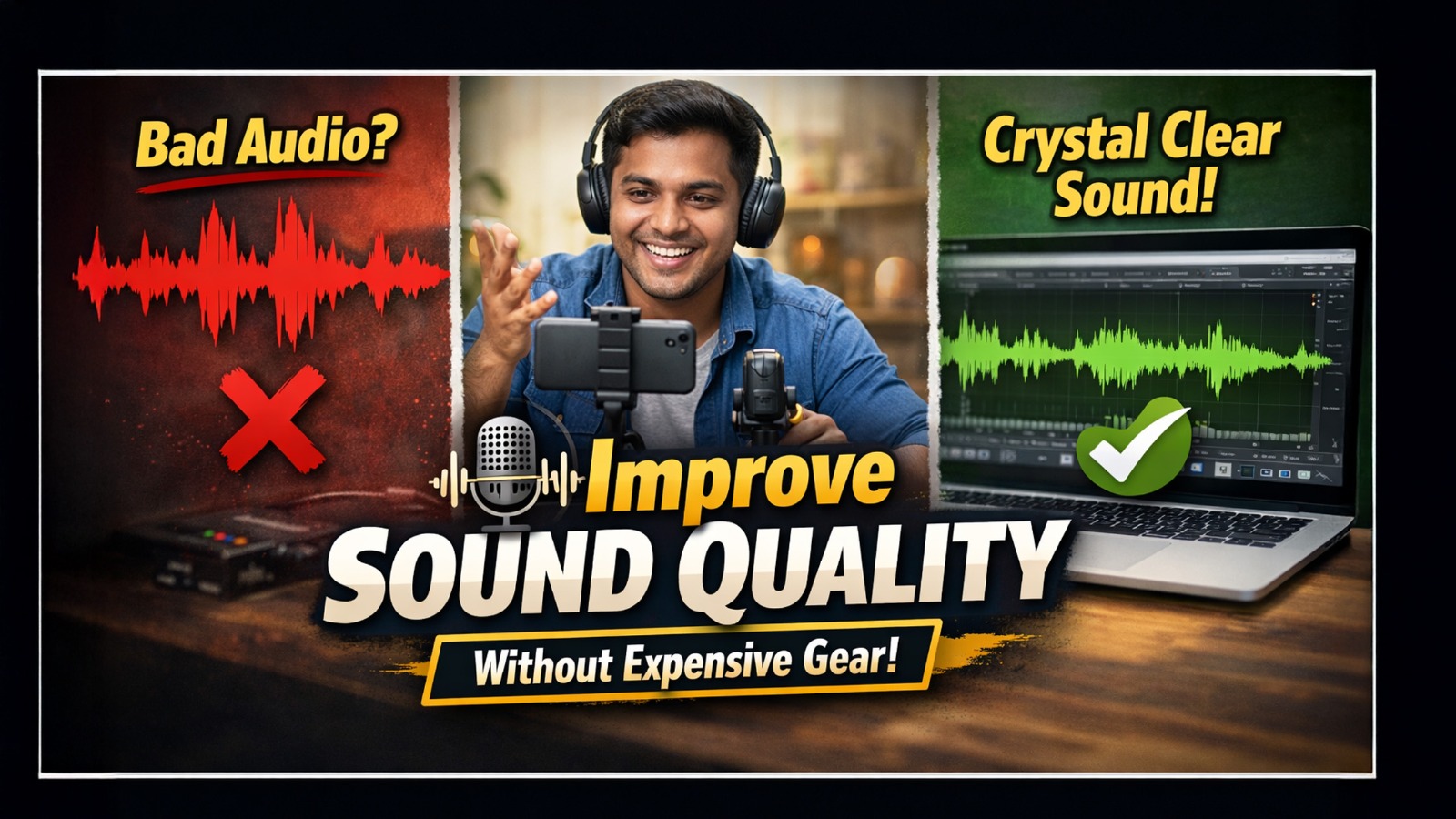 How to Improve Sound Quality in Video Without Expensive Gear | GoLive